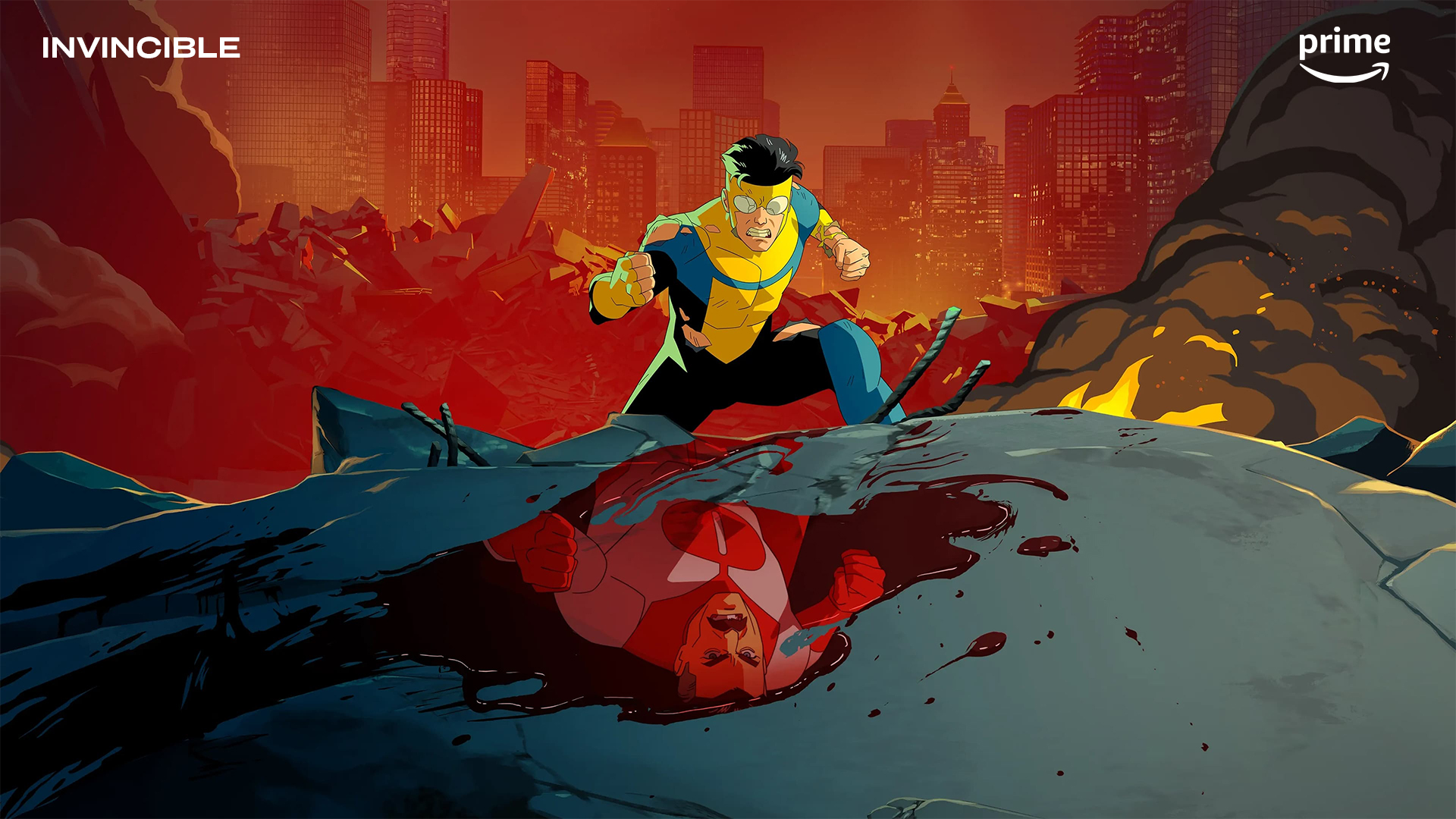 Invincible แอนิเมชัน ซีรีส์ แนวซุปเปอร์ฮีโร่ที่ไม่ธรรมดา